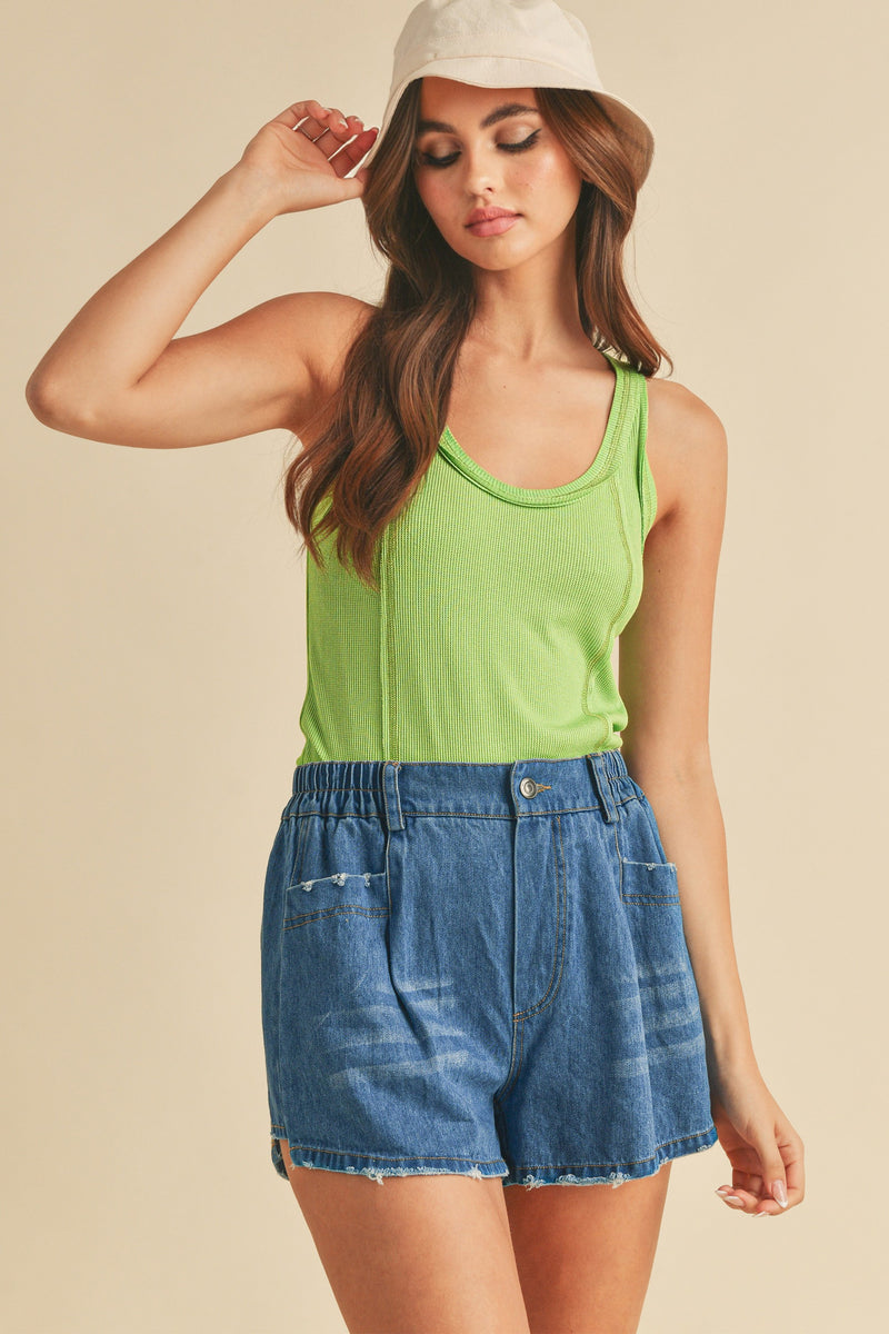 Green Apple Tank– PinkBlush