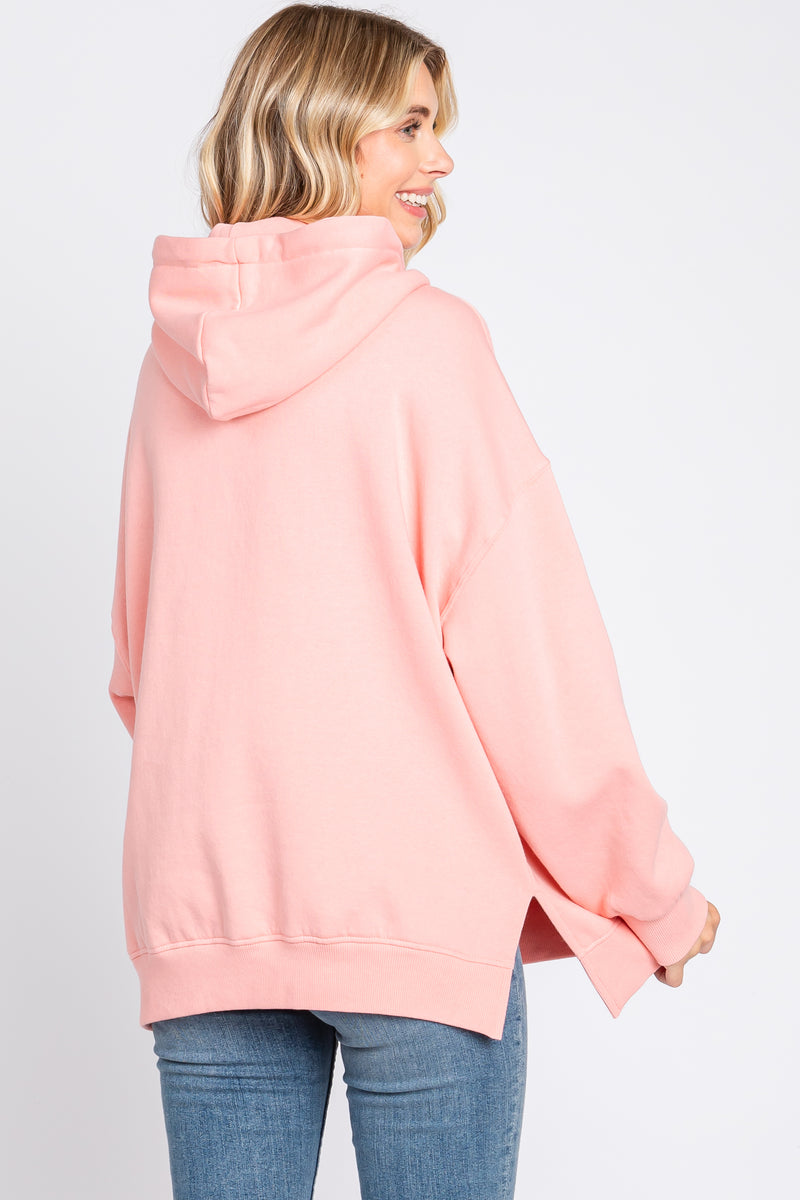 Pink Drawstring Hoodie – PinkBlush