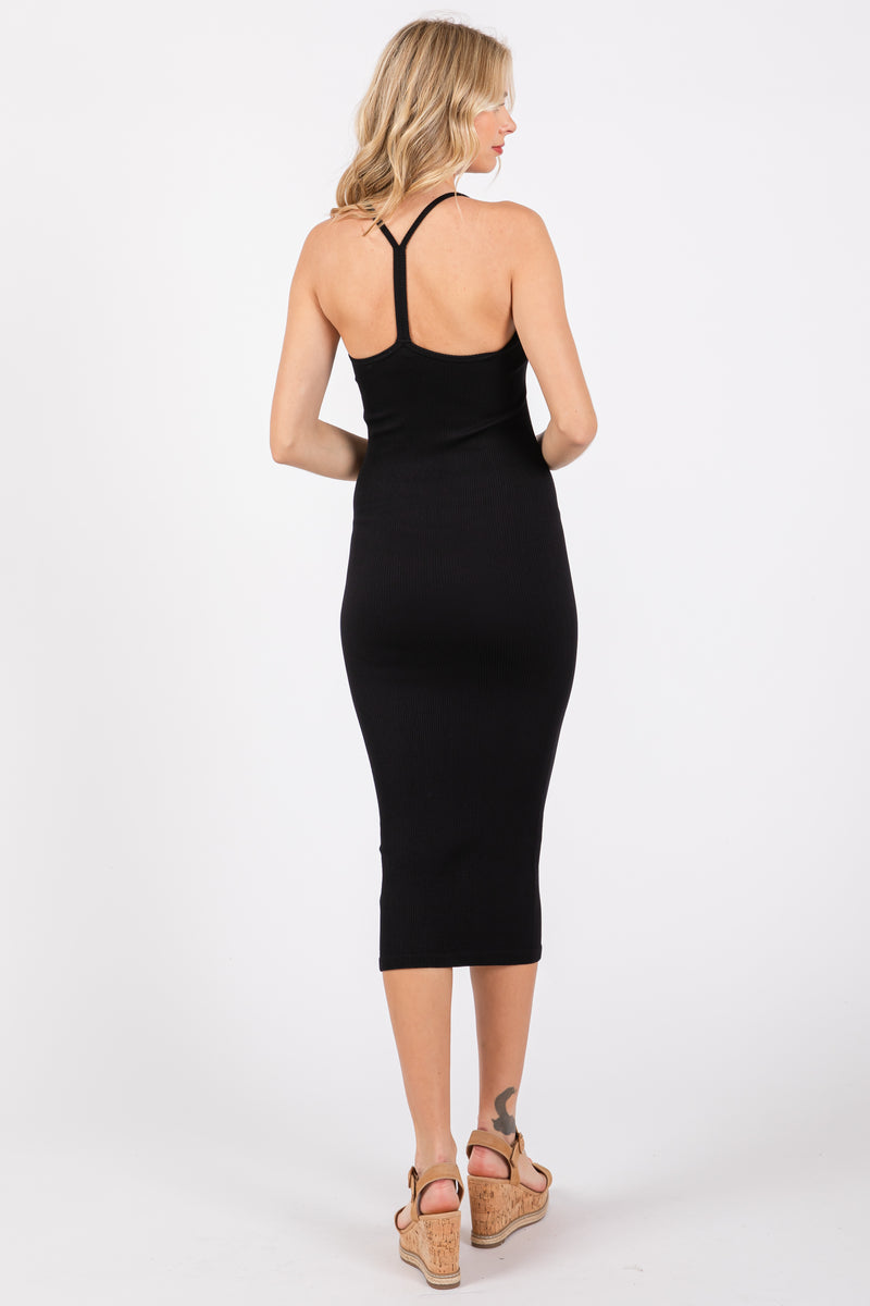 Black Racerback Dress– PinkBlush