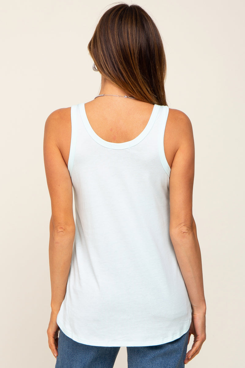 Light Blue Tank Top – PinkBlush